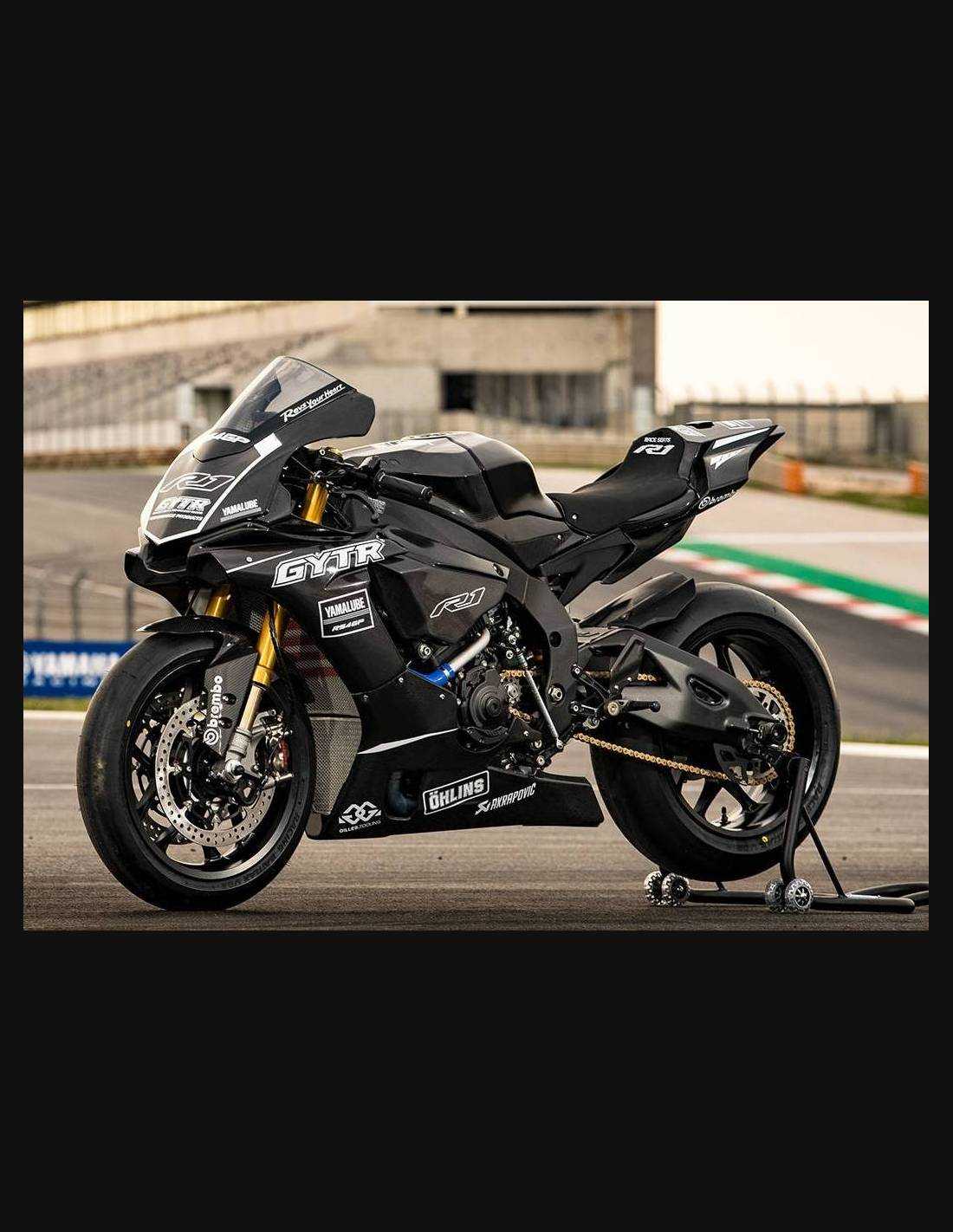Lackierte Rennverkleidung Yamaha R1 2015 - 2019 Schnellverschlüsse frei ...